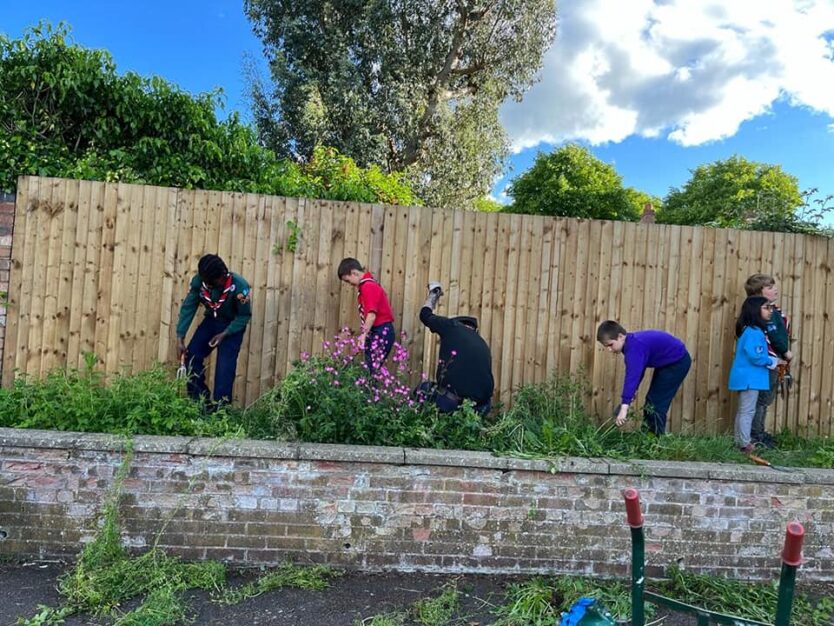 Community project with Billesley School | 325th Birmingham, 1st ...